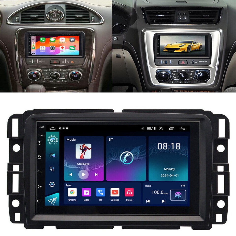 7'' Stereo Radio GPS For GMC Acadia Chevrolet Traverse Buick 2013-17 ...