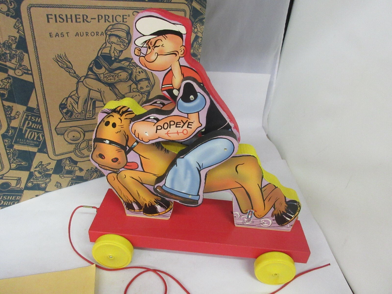 VINTAGE FISHER-PRICE 1999 POPEYE COWBOY IN ORIGINAL BOX MINT 396-F | eBay