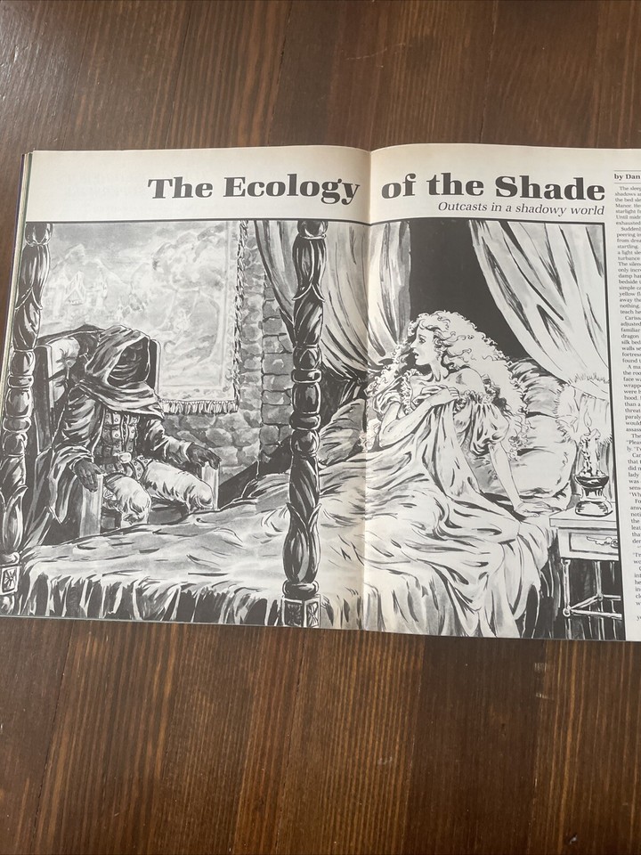 TSR Dragon Magazine #126 Undead Rise! Top Secret, Marvel, Gamma World ...