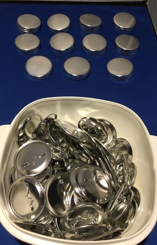 Pin-back Button Making Parts for Badge-a-Minit 109 Fronts/90 Backs/38 ...