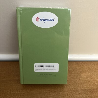 DIY Indispensables US Military Log Record Books 3 Pack 5.25 x 8 Inch 96 ...