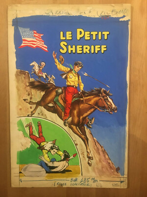 Le Petit Sheriff - Original de couverture - Marcello - TBE | eBay
