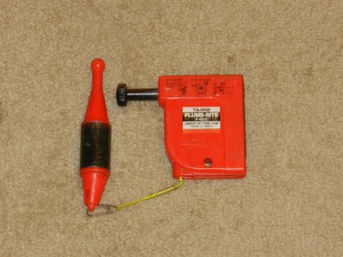 Tajima All In One 14oz Plumb-Rite String Bob Level, Retractable 4.5 M ...