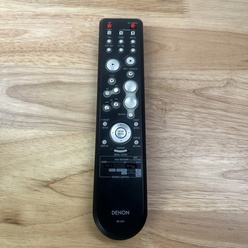 Genuine Denon RC-1077 Remote Control OEM US Seller Missing Back Door | eBay