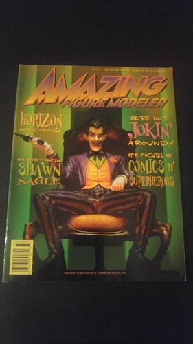 AMAZING Figure Modeler Magazine #9 Joker Horizon SuperHeroes Shawn ...