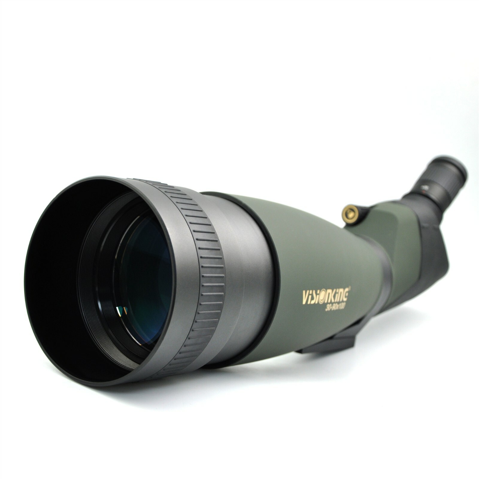 Visionking 30-90x100 Waterproof Spotting Scope Birding Telescope Plus ...