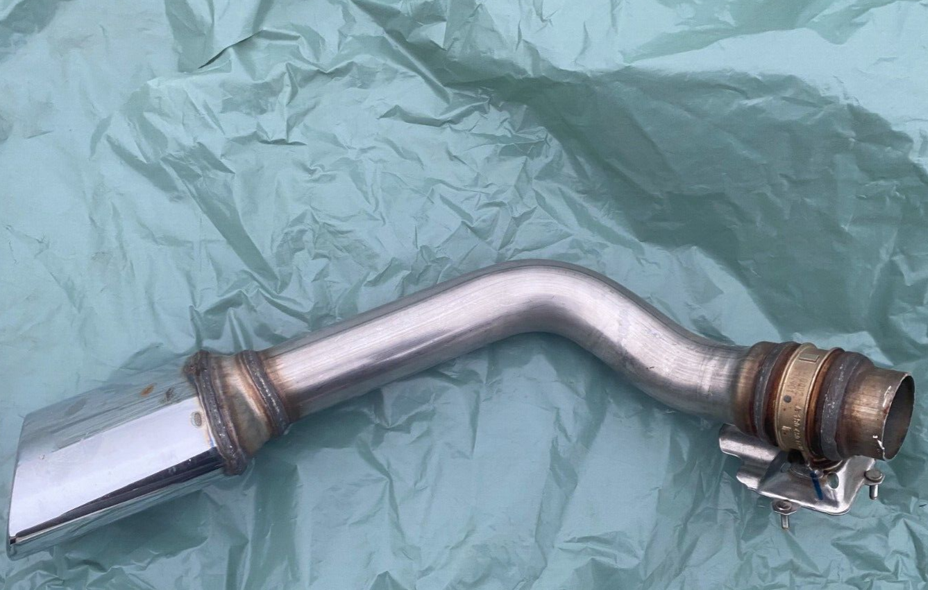 Mercedes Benz W463 G63 AMG End tip A4634900304 ABGASLEITUNG Endrohr ...
