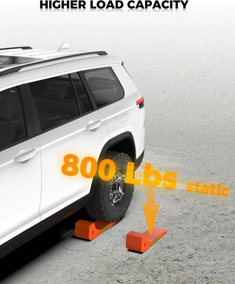 Heavy-Duty Tire Skates for Tow Truck Wrecker Rollback Carrier Safety,4 ...