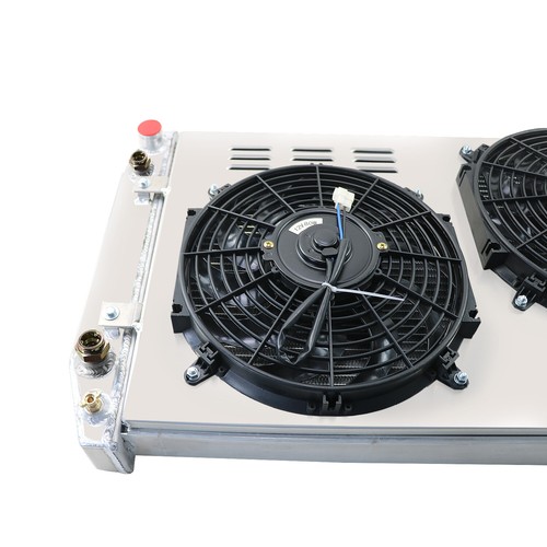 4 Row Radiator Shroud Fan Fit 1988-1999 CHEVY GMC C/K 1500 2500 3500 ...