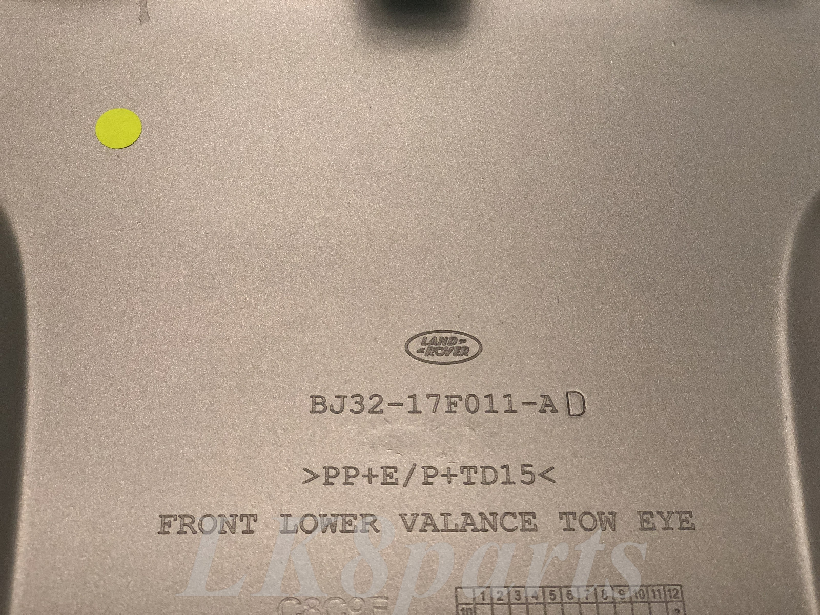 Land Rover LR048510 Genuine OEM Tow BRKT Cover for sale online | eBay