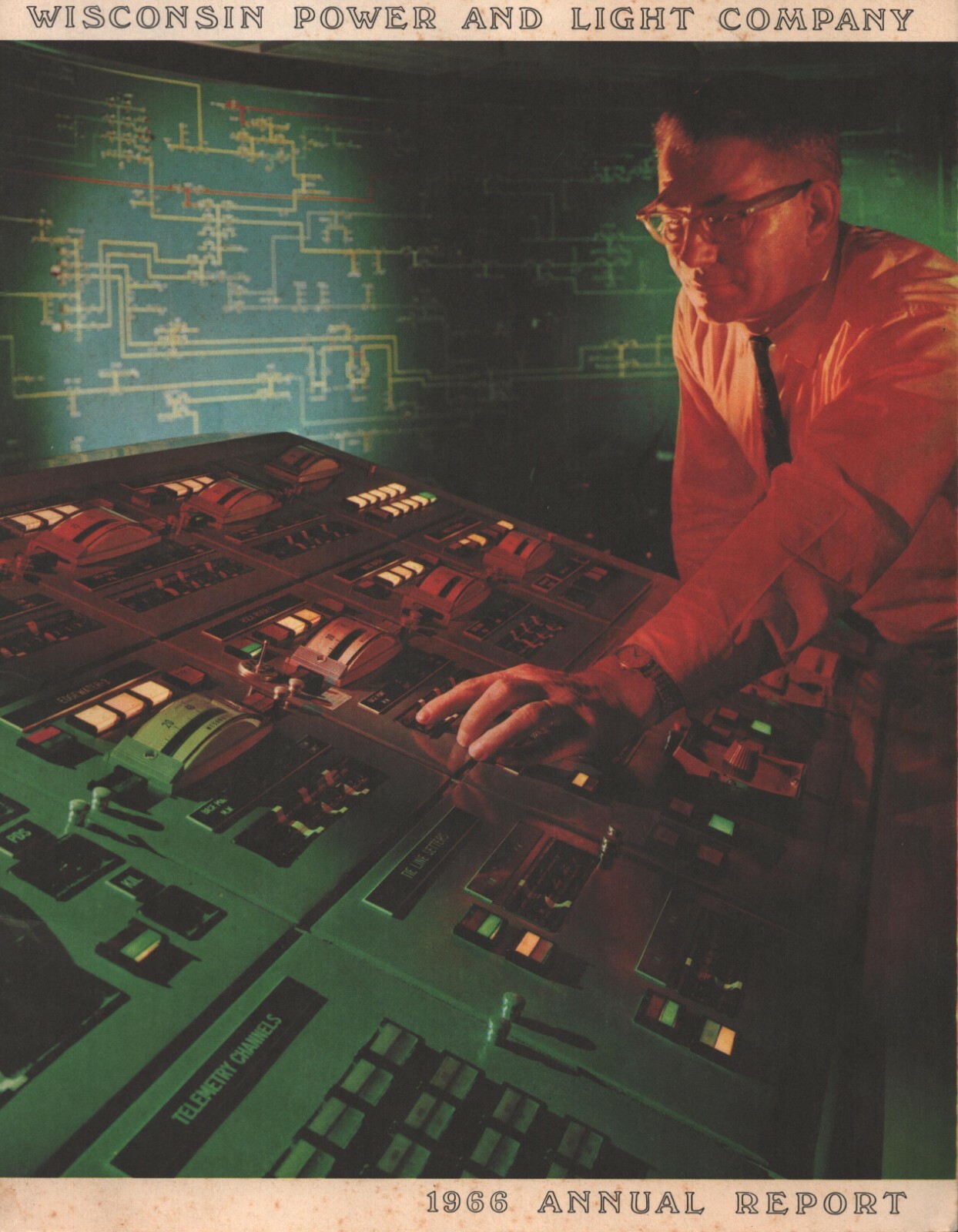 Wisconsin Power and Light and Company - 1966 Annual Report - 20 Pages ...