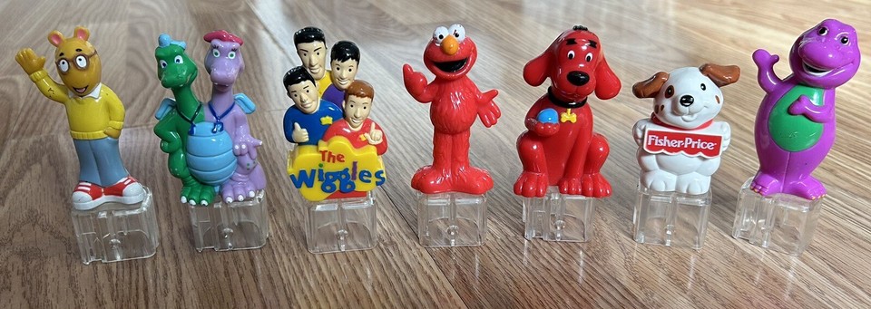 Lot of 7 Fisher Price Easy Link Smart Keys Launch Pad -Wiggles ...