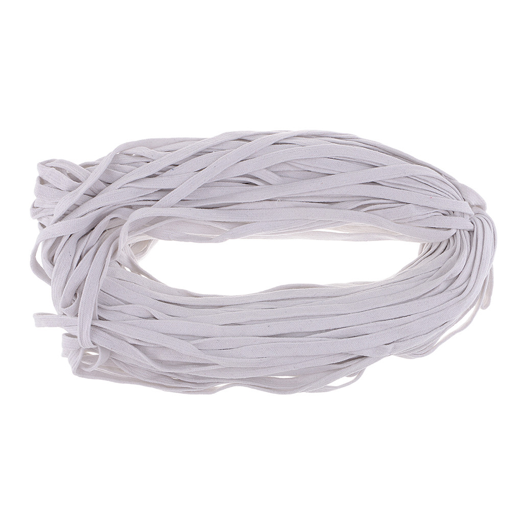 Cotton Flat Draw Cord Drawstrings Handles Lace Trim String DIY Crafts ...