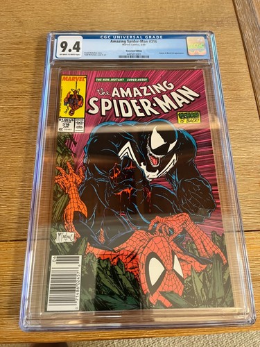 The Amazing Spider-Man #316 (1989) Newsstand CGC 9.4 NM Beauty | eBay