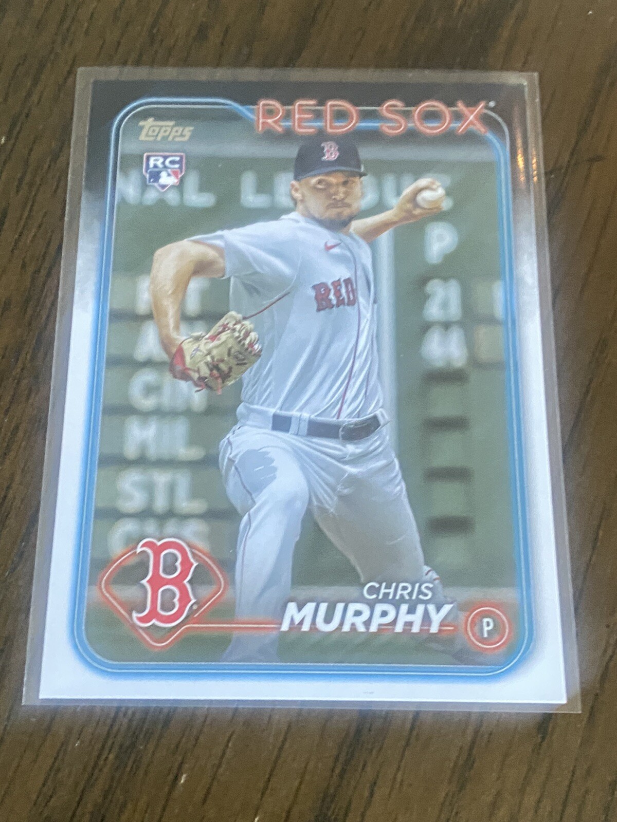 2024 Topps Series 1 Chris Murphy RC Rookie #73 Boston Red Sox | eBay