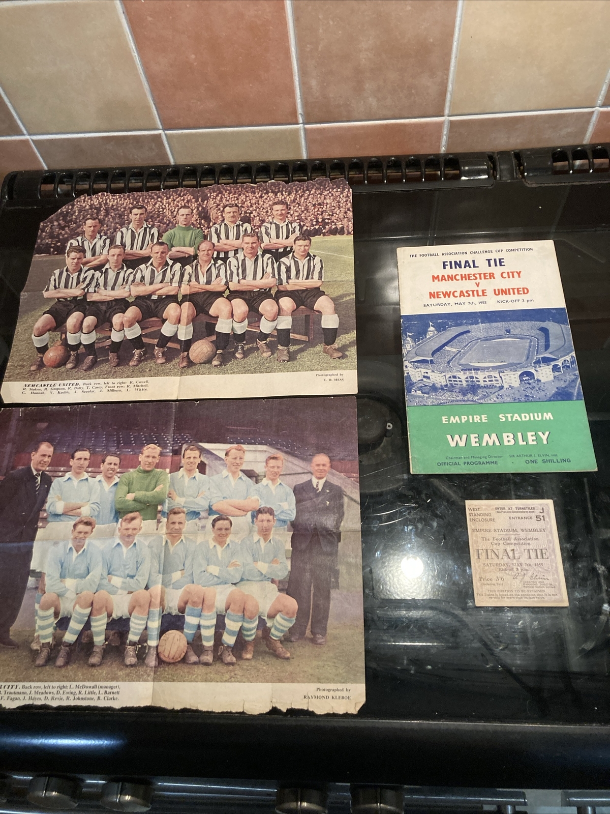 1955 FA Cup final Manchester City V | Grelly UK