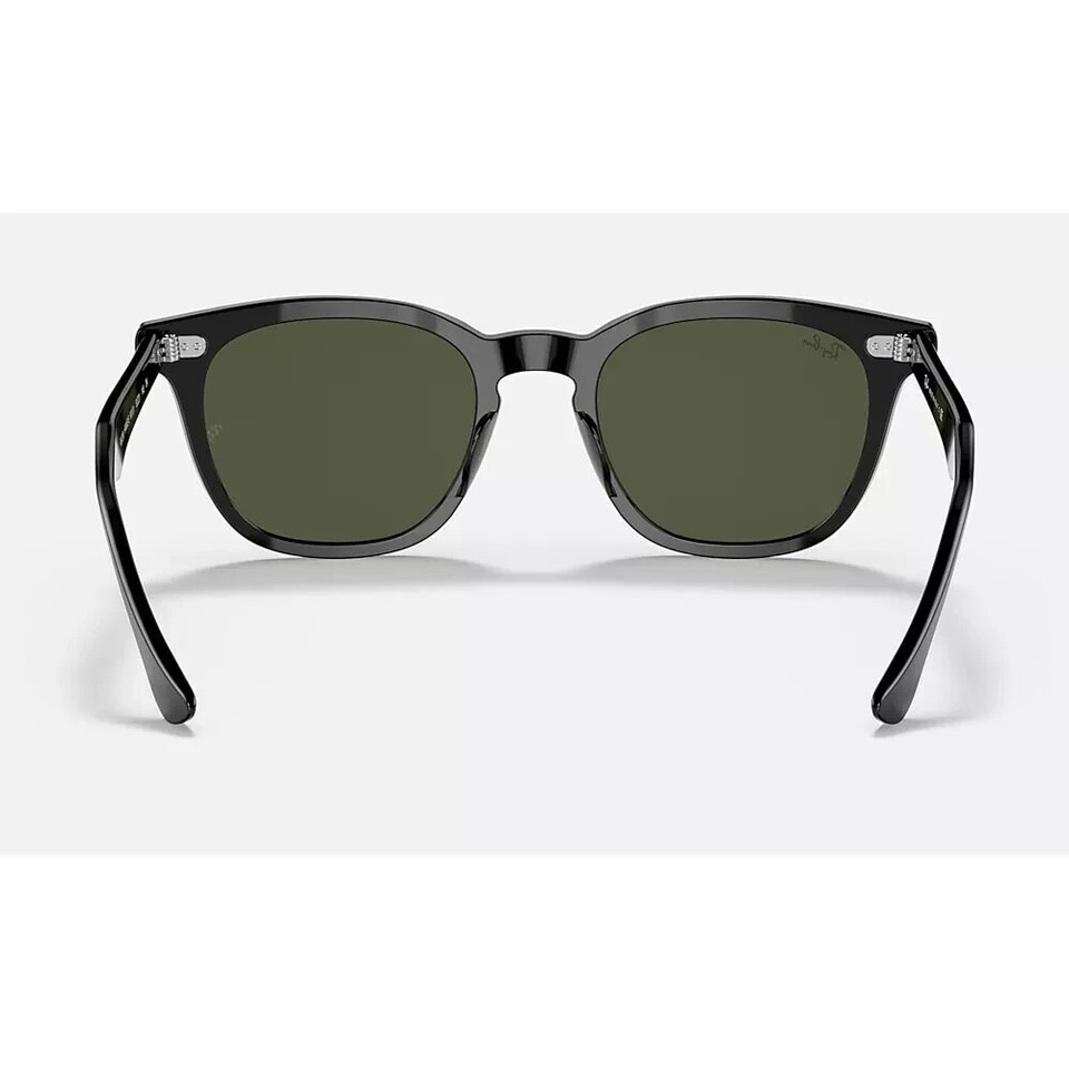 Ray Ban Hawkeye Sunglasses RB2298 901/31 Black Frame W/ Green Lens 50 ...