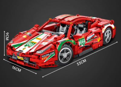 Super RACING Car Building Blocks Sets Bricks 1328pcs Mork Model 023002 ...