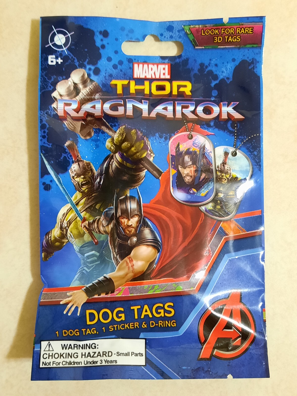 Marvel Thor Ragnarok Dog Tags Blind Pack - New/Sealed. | eBay