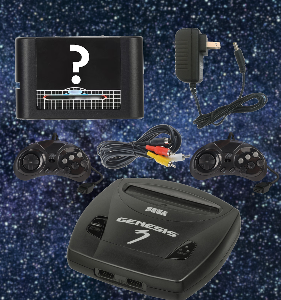 Sega Genesis Console Complete with Cords, Controllers, and a FREE ...