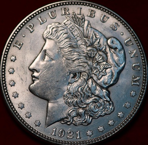 Uncirculated 1921-D Denver Mint Silver Morgan Dollar | eBay
