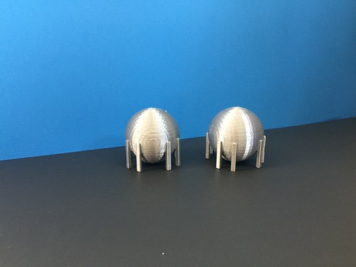 (2) High Pressure Natural Gas Propane Tanks - N Scale 1:160 - Metallic ...
