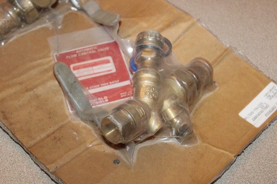 NOS Griswold Brass Automatic Flow Control Valves Model No. CPP1IRIR0EET ...