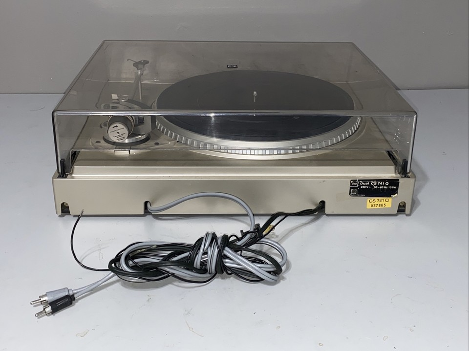 Vintage Dual CS 741 Q Record Player Turntable, No Cartridge, Tested, | eBay