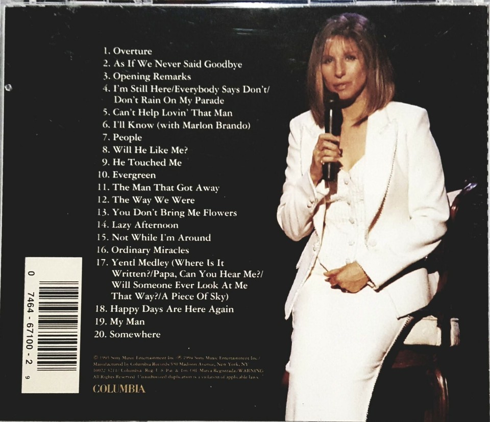 5 CD X $20 Lot Divas, Singers, Streisand, Madonna, Shakira, Aguilera ...