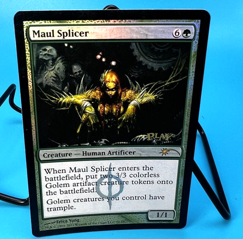 Magic the Gathering MTG WPN Promo MAUL SPLICER Foil | eBay