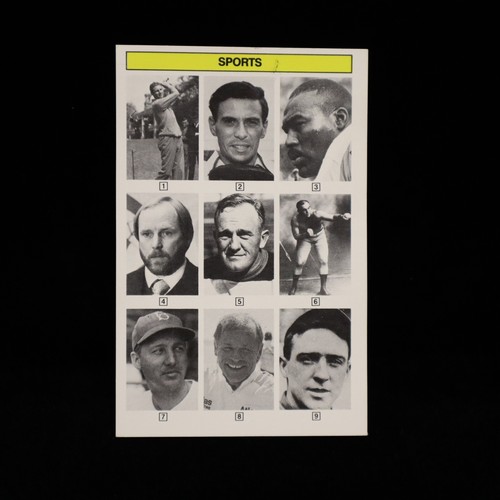 1985 Jim Clark Gene Lipscomb Cal Hubbard Bill Muncey Joe Tinker Whoozit ...