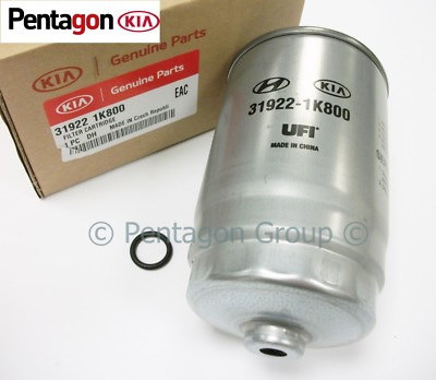 New Genuine Kia Venga Sportage Diesel Fuel Filter Cartridge 319221K800 ...