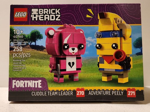 New Sealed LEGO BrickHeadz Fortnite Adventure Peely & Cuddle Team ...