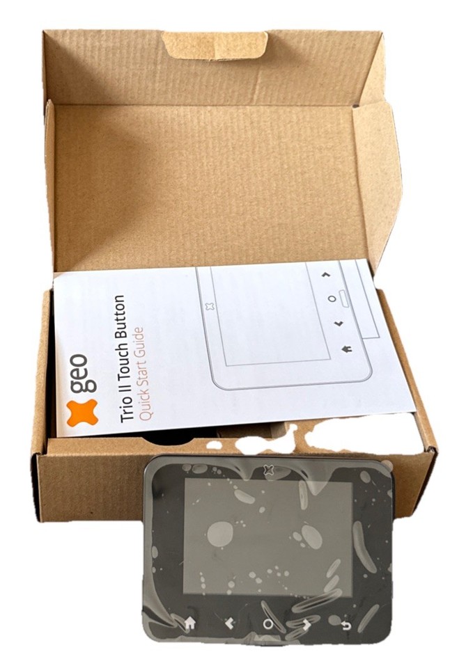 Geo Trio II Touch Button Smart Energy Monitor, unused in original box ...