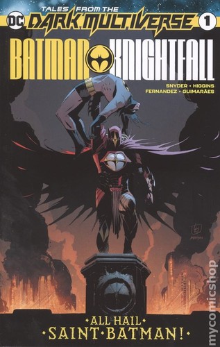 Tales from the Dark Multiverse Batman Knightfall #1 FN 2019 Stock Image ...