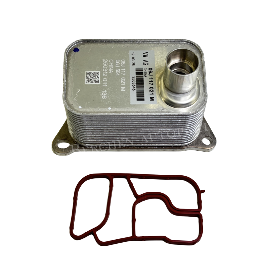 Oil Cooler W/ Gakset For VW Tiguan Beetle CC Audi TT A8 Q3 Q5 2.0 ...