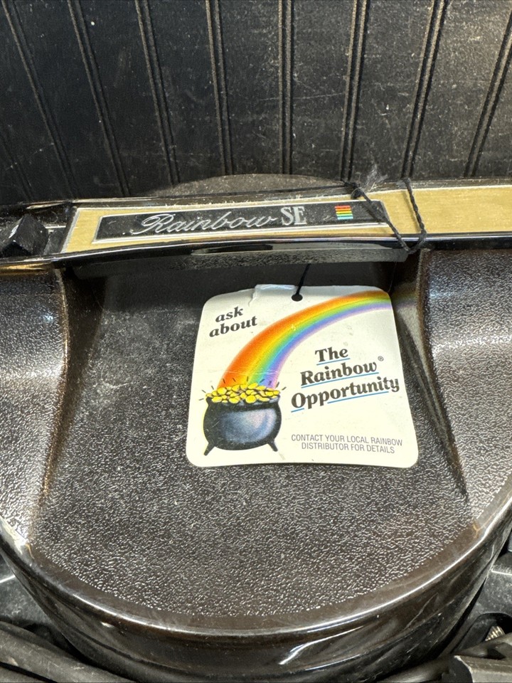 Rainbow SE Canister Vacuum Cleaner Power Nozzle and 2 Hoses Works Great ...