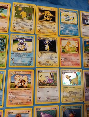 Pokemon Tcg Shadowless Base Set Holos And Stamped pokemon lot of 34 ...