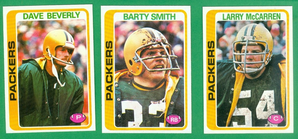 1978 TOPPS FOOTBALL GREEN BAY PACKERS TEAM SET NM/MT DICKEY MARCOL | eBay