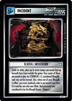 Star Trek: Bluegill Infestation [Lightly Played] All Good Things STCCG ...