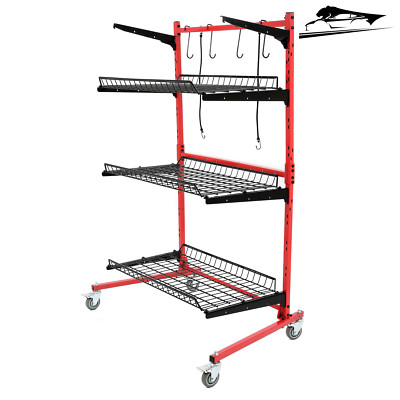 Innovative Parts Carts Automotive Body Shop Parts Carts Tools Storage ...