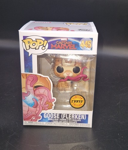 FUNKO POP-MARVEL-CAPTAIN MARVEL GOOSE THE CAT 426-BOBBLE HEAD VINYL ...