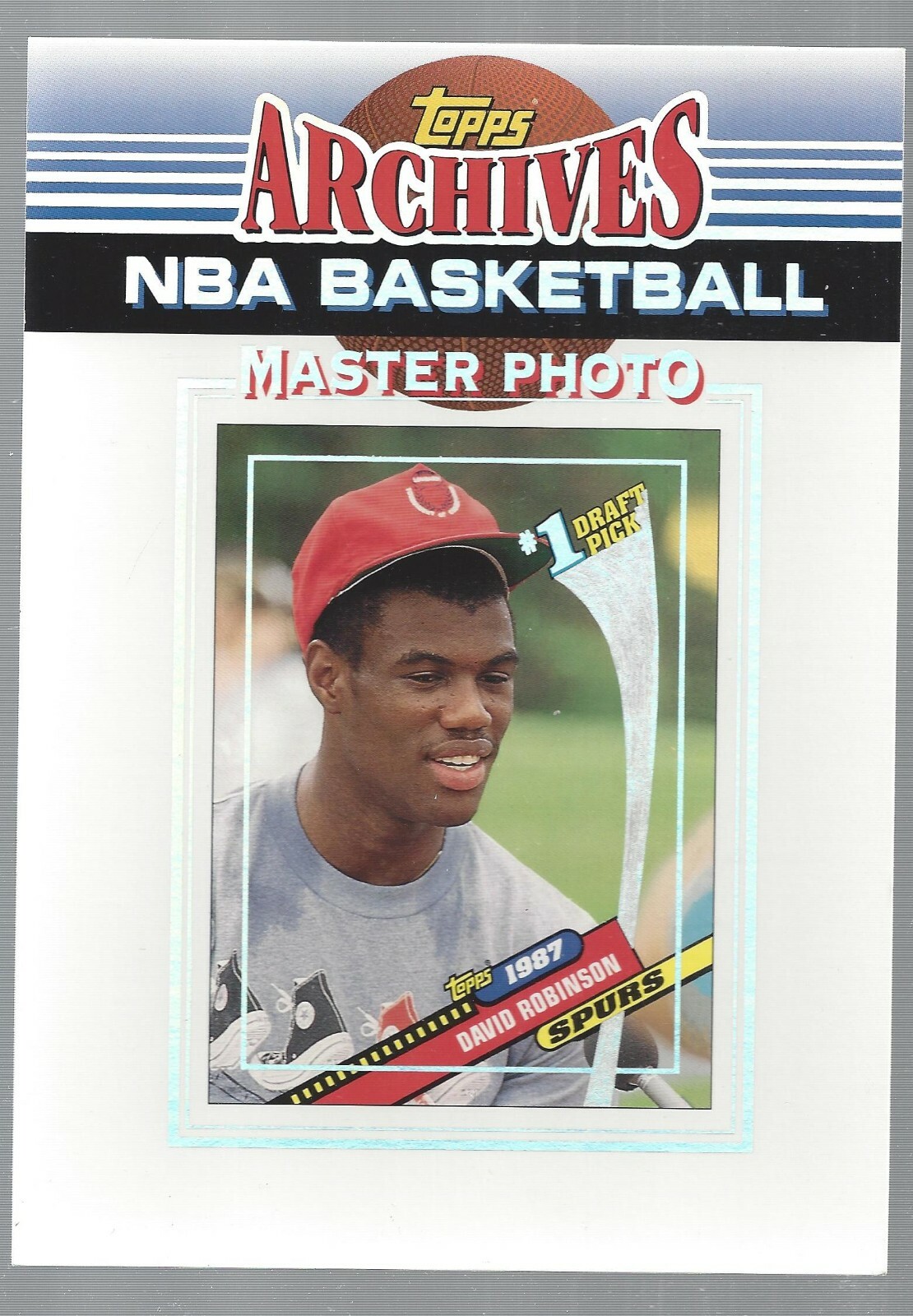Vintage David Robinson 1993 Topps Archives Master Photo | eBay