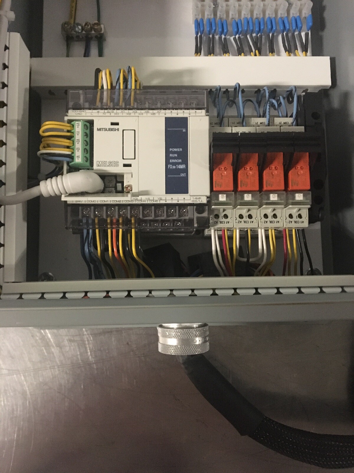 EUROBEX 5412 ESCH Type 4-12 Enclosure w/ Mitsubishi FX1N-14MR. Our #1 ...