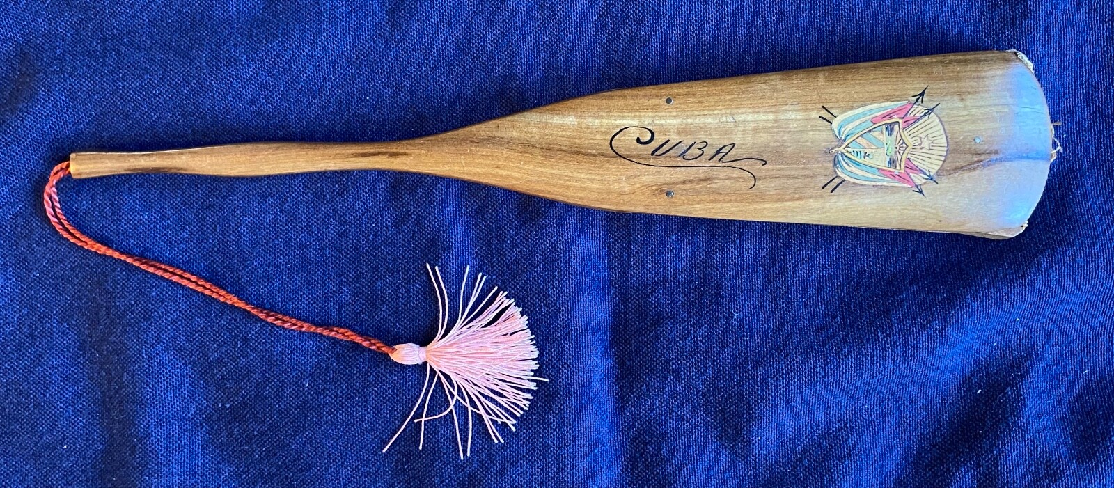 Antique Retractable Hand Fan...Beveled Mirror 1920 So… - Gem