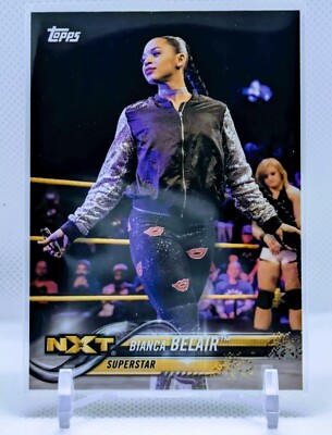 Bianca Belair Rookie 2018 Topps WWE Then Now Forever #109 The EST | eBay