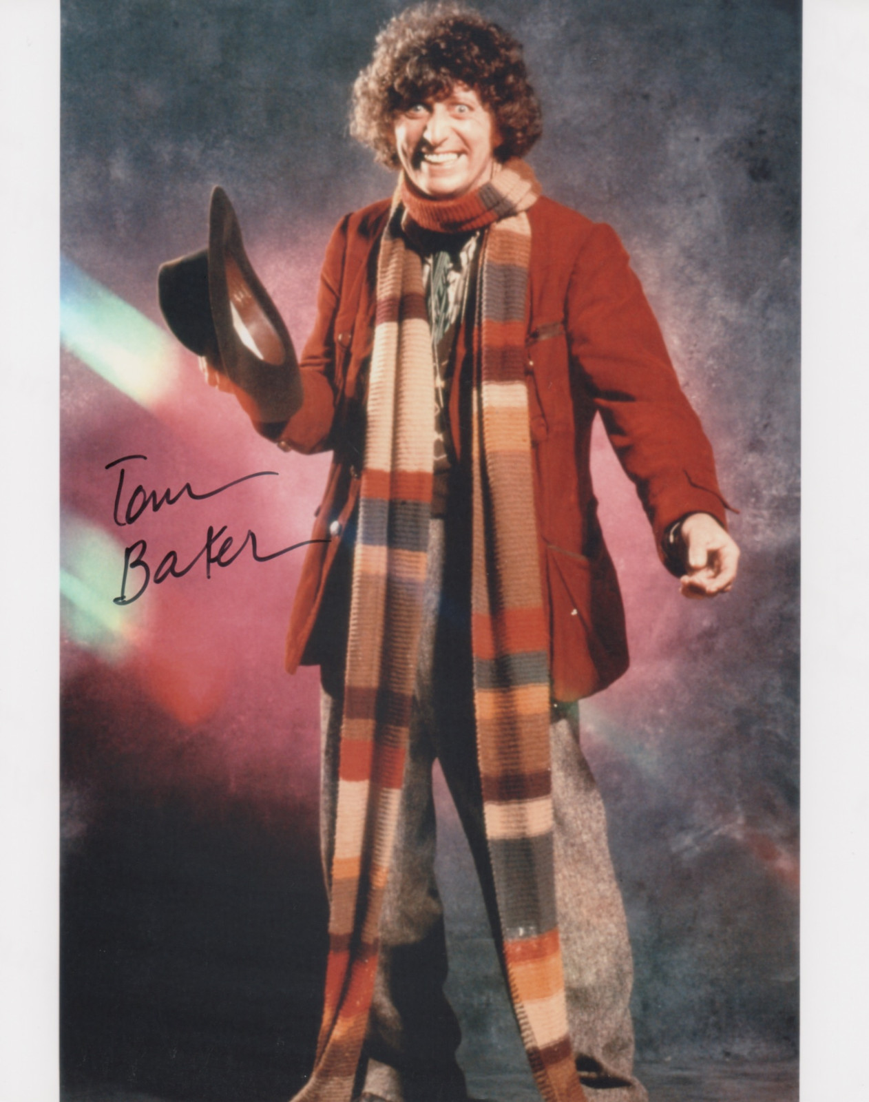 TOM BAKER Signed In Person 10X8 Photo DR WHO DALEKS Photo Proof COA | eBay