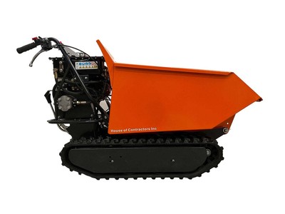 KTDM500C Honda 9 HP Hydraulic Tip Track Dumper 500 kg (1102 lb) Load ...