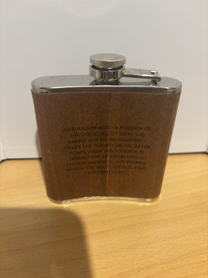 Jim Beam Devils Cut Hip Flask | eBay