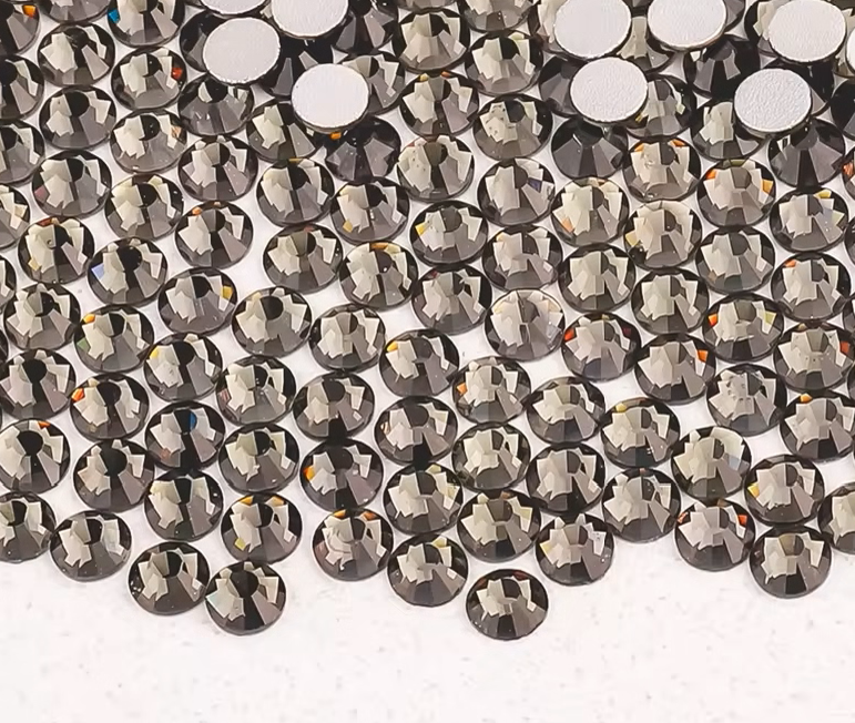 1440p Glass Crystal Flatback NO-Hotfix Rhinestones SS4- SS30 34 colors ...